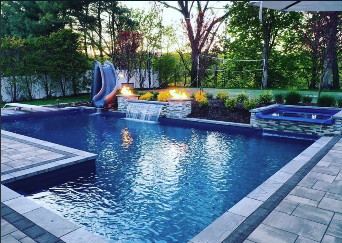 28M Ocean Grove Grey Slatee - Excel Pool Services